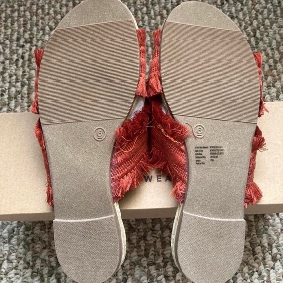 Crevo | Shoes | New Crevo Monroe Fringe Burnt Orange Sandals | Poshmark